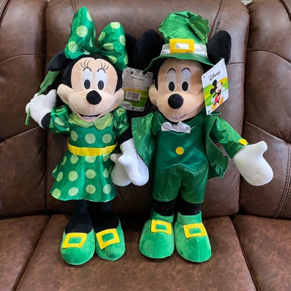 Disney | Holiday | Disney Mickey Minnie Mouse St Patricks Day Door ...